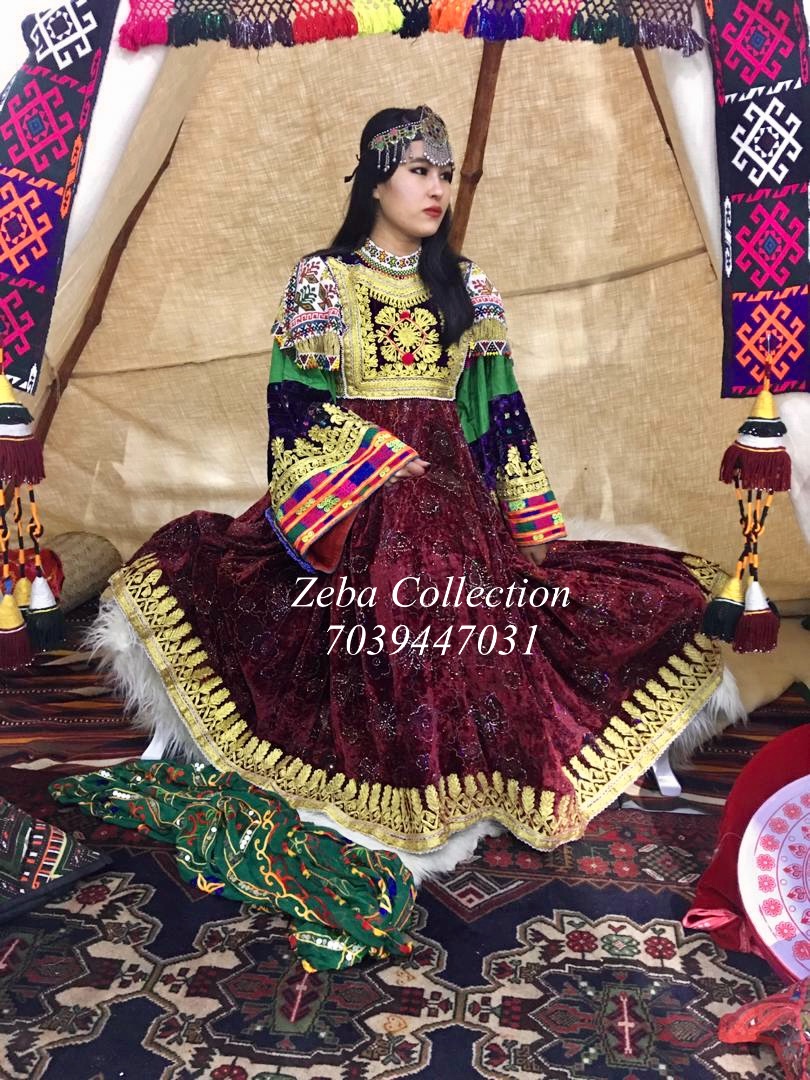 Vintage Dress 007 – Zeba Afghan Collection