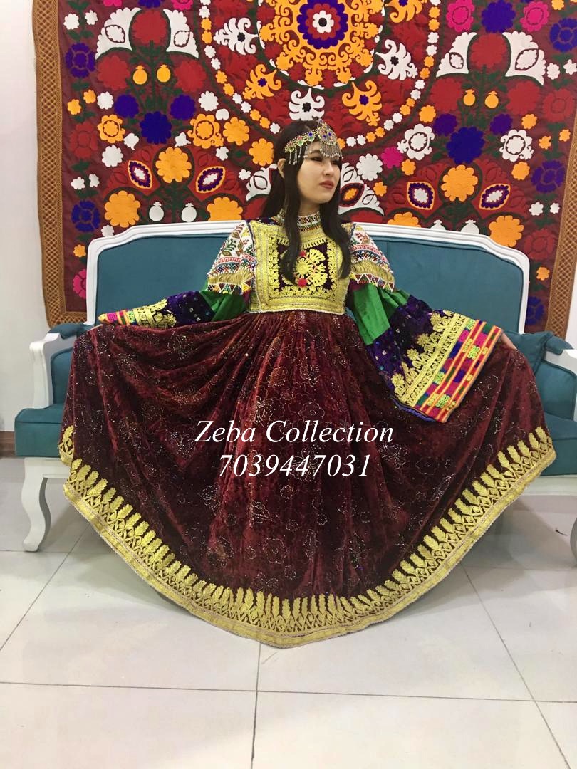 Vintage Dress 007 – Zeba Afghan Collection